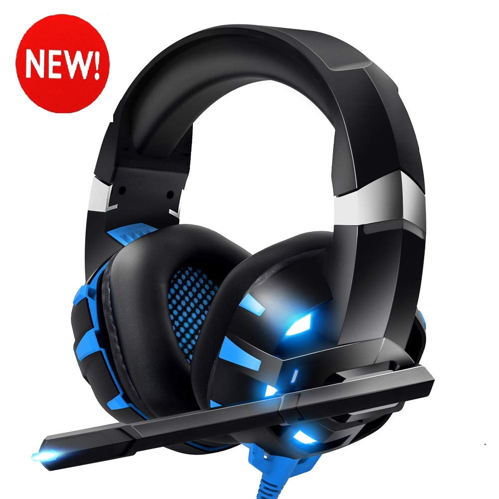 Gaming Headset,Surround Stereo Sound Headphones with Noise Canceling ...