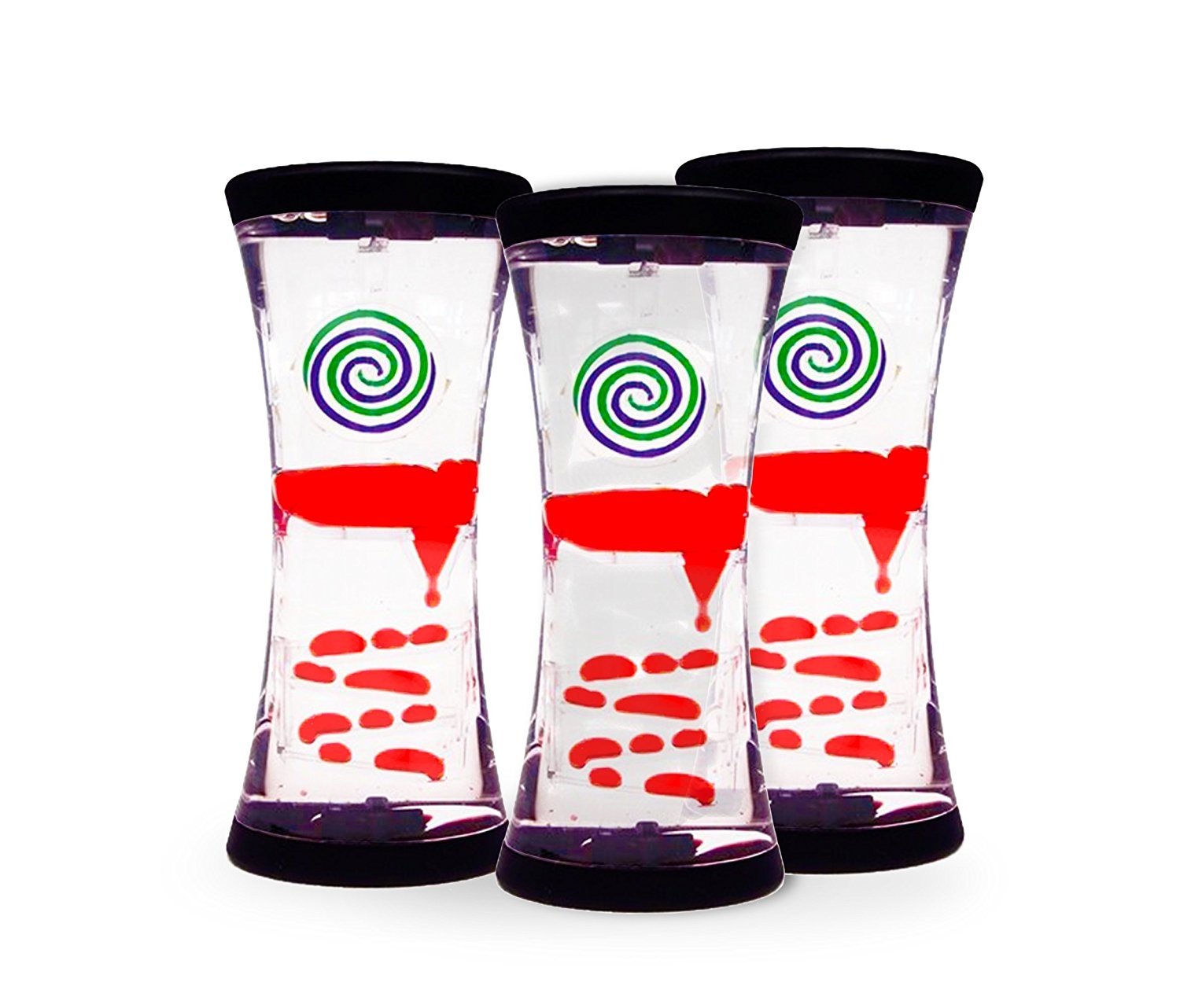 Hypnotic Liquid Motion Spiral Timer Toy for Sensory Play - Walmart.com ...