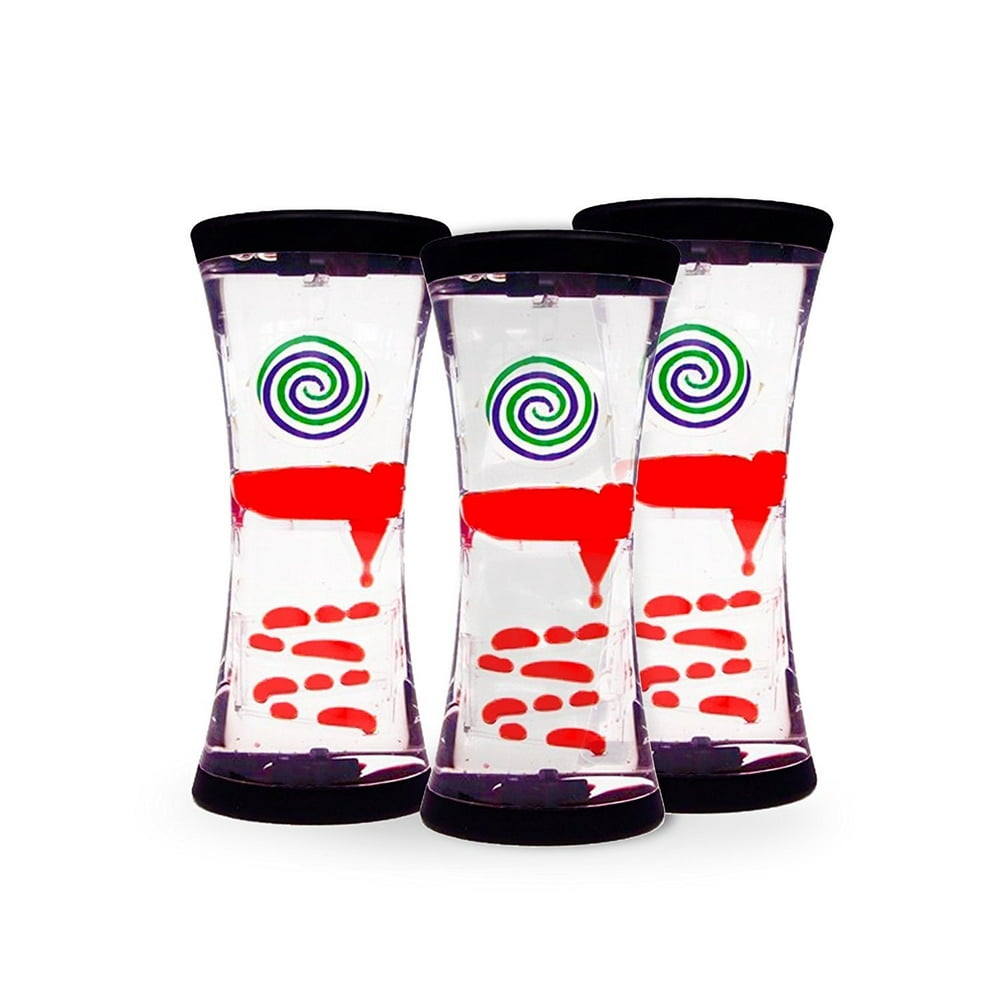 Hypnotic Liquid Motion Spiral Timer Toy for Sensory Play - Walmart.com ...