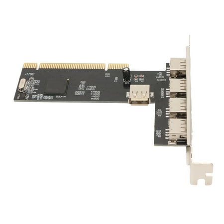 PCI to USB2.0 Internal Expansion Card 5 Port 480Mbps Plug and Play 4 ...