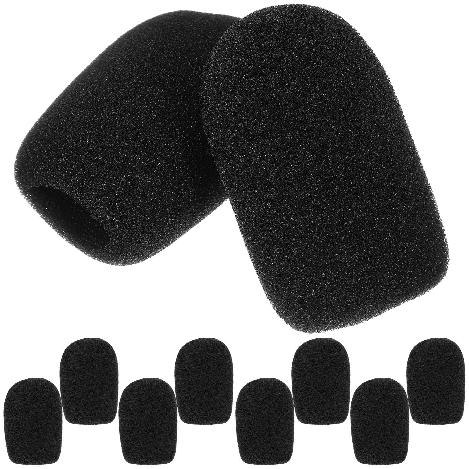 Click here for Minkissy Stage Mic Cover 10pcs Cylindrical Black S... prices