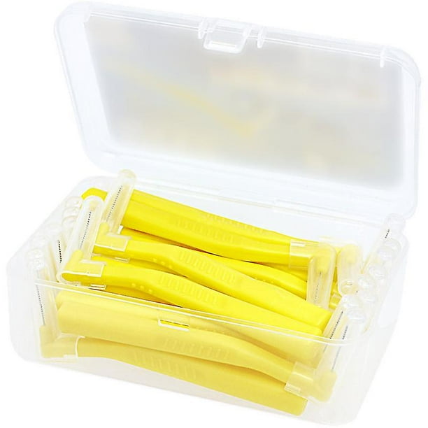 L Shape Interdental Brush Orthodontic Toothbrush Kit Oral Hygiene ...