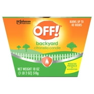 Cutter Citro Guard Citronella Candle, Galvanized, 17-oz - Walmart.com