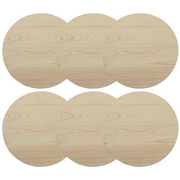 Pack of 5-15 inch wood round, wood slices 15 inch diameter, wood ...