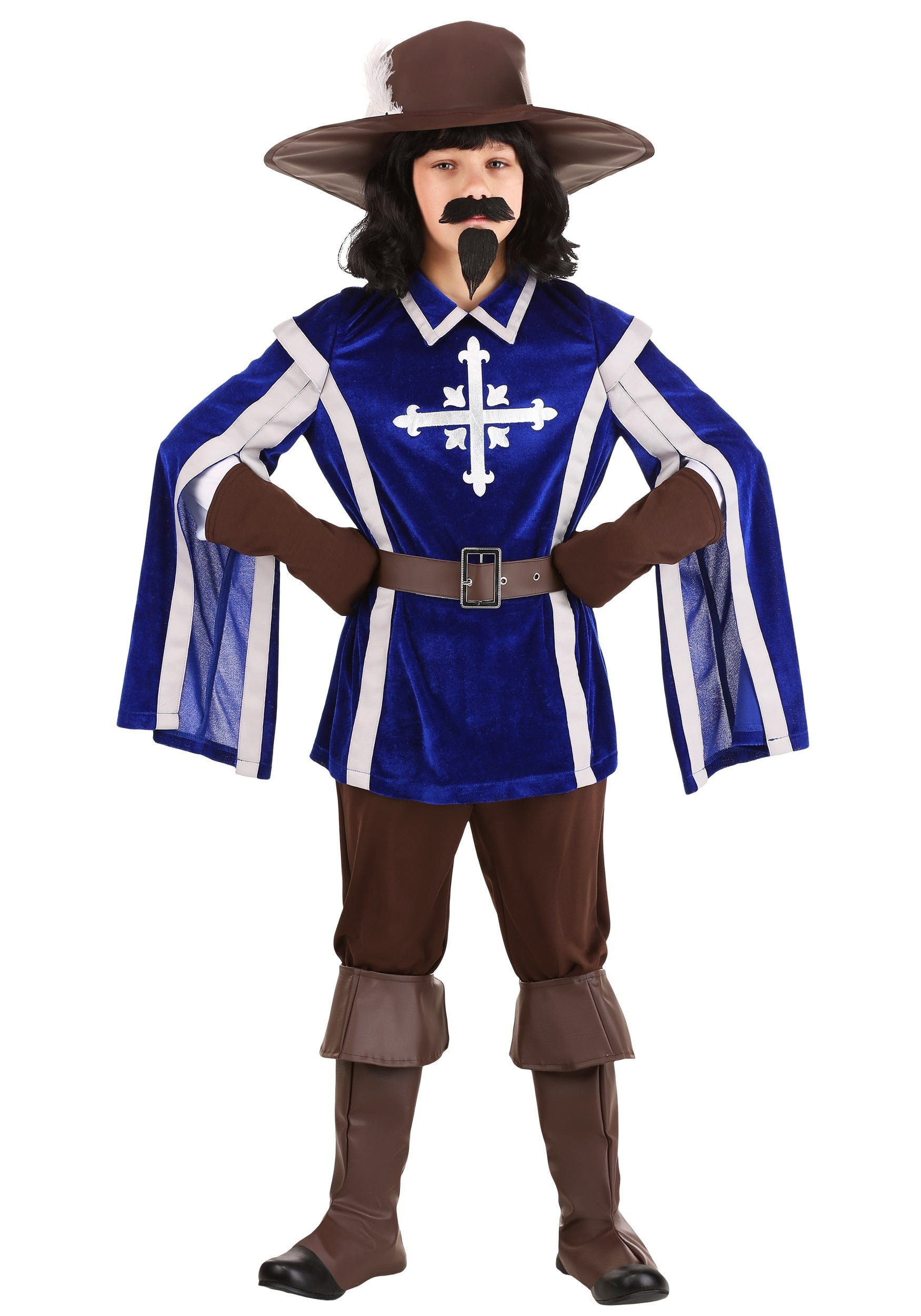 Kid's Mighty Musketeer Costume - Walmart.com