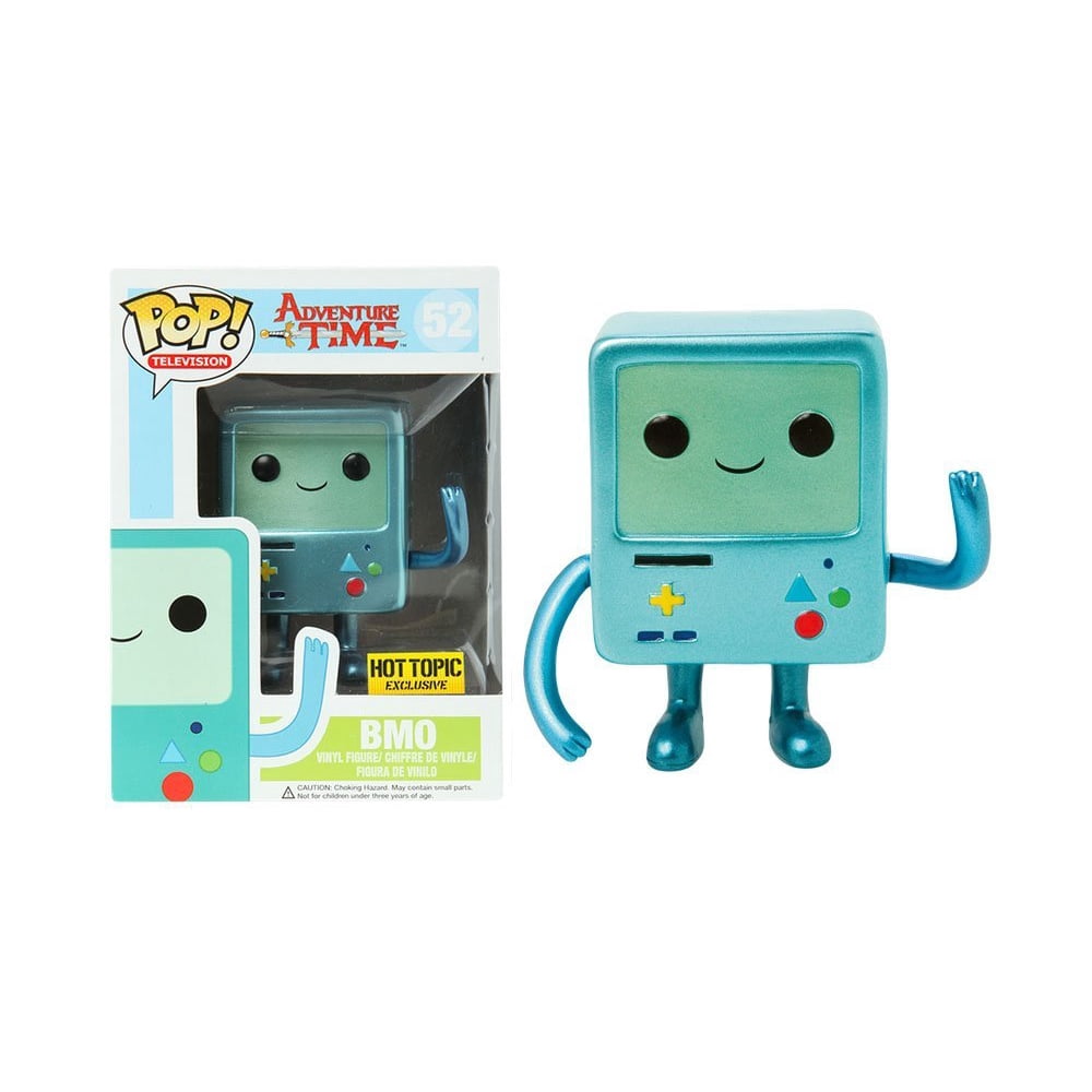 Funko Pop TV: Adventure Time - Metallic BMO Exclusive Vinyl Figure ...