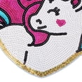 Cute Unicorn Heart Shape Head Horse Cartoon DIY Sewing on Iron on ...