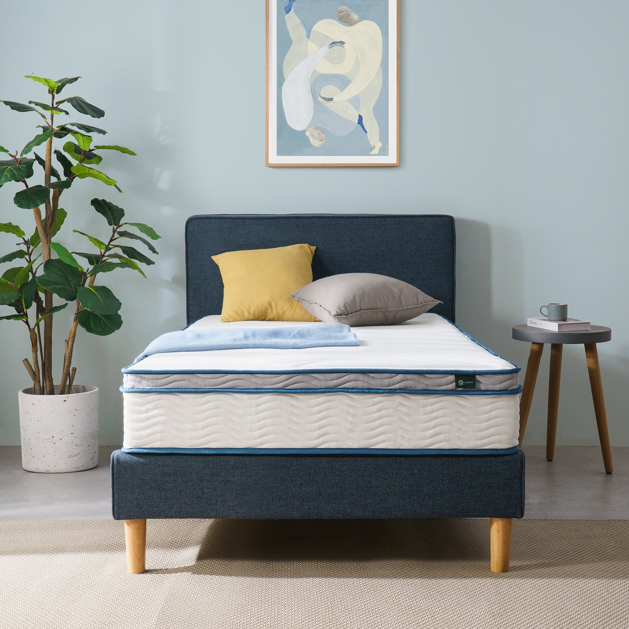 Click here for Zinus 6 Inch Spring Sensation Hybrid Mattress prices