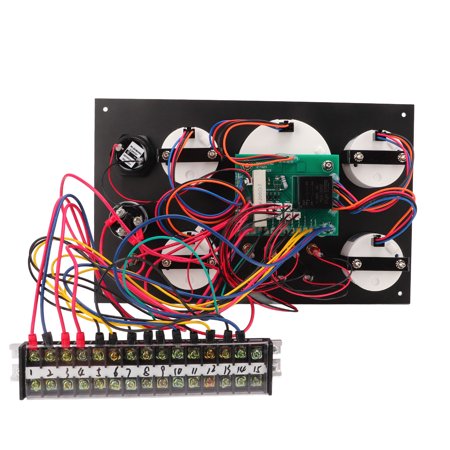 Engine Dash Instrument Panel for RVs Boats - Accurate Display Panel for ...