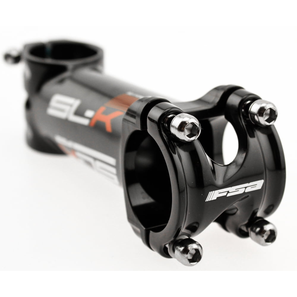 FSA SL-K Bike Stem 31.8 x 90mm 1 1/8" 3D Alloy Road / MTB Black Red K ...