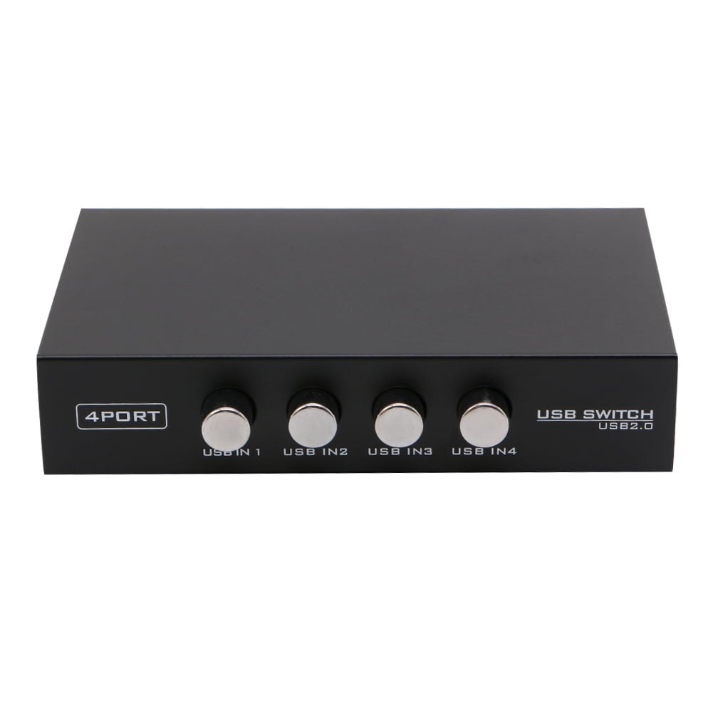 USB Printer Sharing Device 4 in1 Out Printer Sharing Switch Manual KVM ...