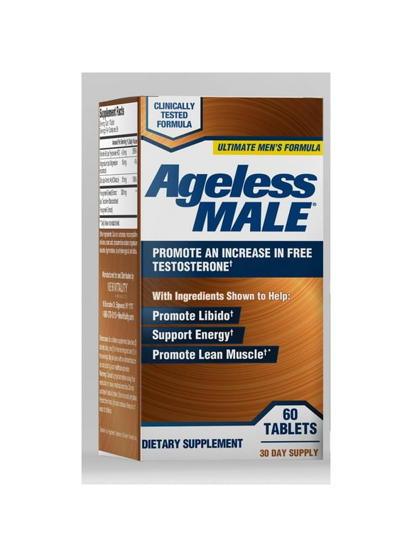 Ageless Male in Testosterone Booster - Walmart.com