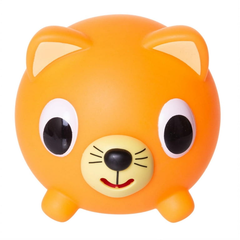 Sankyo Babbling Toys Jabber Ball By Sankyo Toys - Neon Pink Bunny ...