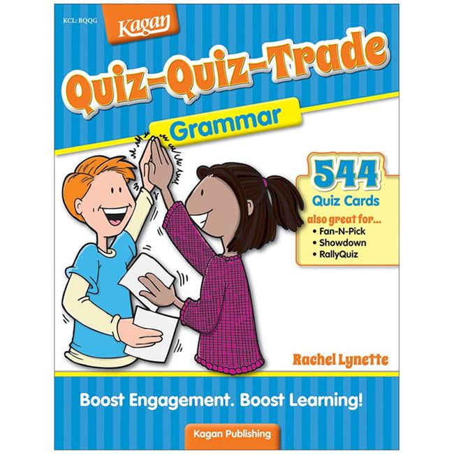 Kagan Publishing KA-BQQG Quiz-Quiz-Trade Grammar - Grade 2-6 - Walmart ... Kagan Publishing KA-BQQG Quiz-Quiz-Trade Grammar - Grade 2-6 - Walmart ...