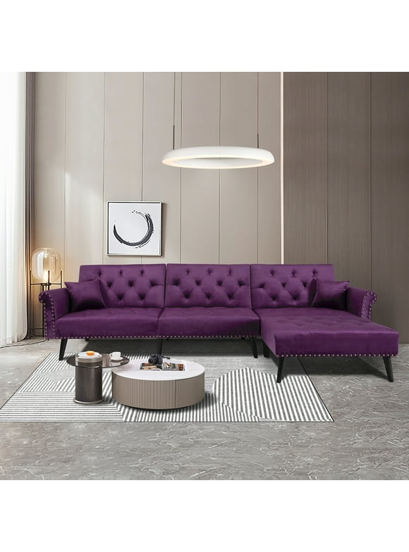 Sectional Sofas | Purple - Walmart.com