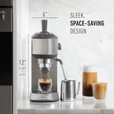Calphalon Compact Espresso Machine, Home Espresso Machine with Milk ...