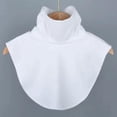 Agiufgs Fake Collar Polyester Solid, Elastic and Skin-Friendly with ...