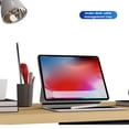 Under Desk Cable Management Tray - 15.75 Inch Adhesive Wire Organizer ...