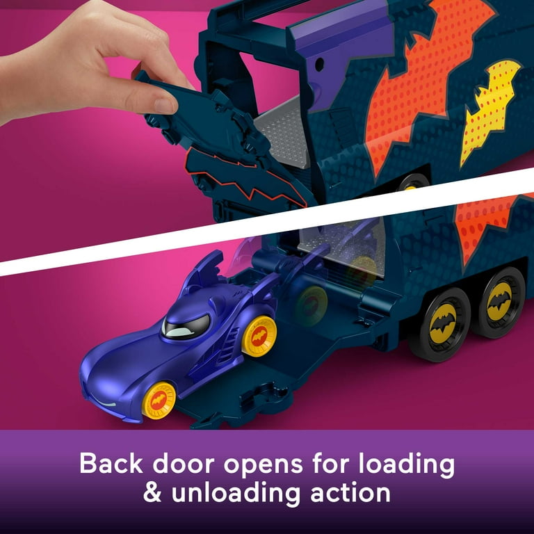 Space Toys Batwheels Light-Up Racers, Bam The Batmobile And Buff, 1:55 ...