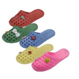 StarBay Girl's Chiidren's Comfortable Shower Pool and Beach Shoe Slip on Sandals With Cartoon ...