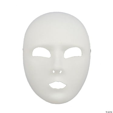 Walmart Red Full Face Mask for Masquerade and Theater Costume Party ...
