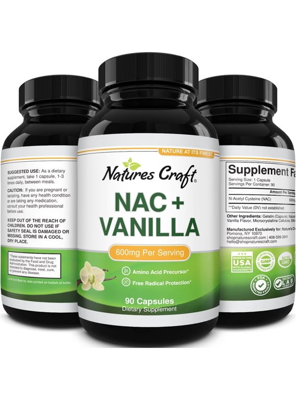 NAC Supplements in Vitamins and Supplements - Walmart.com