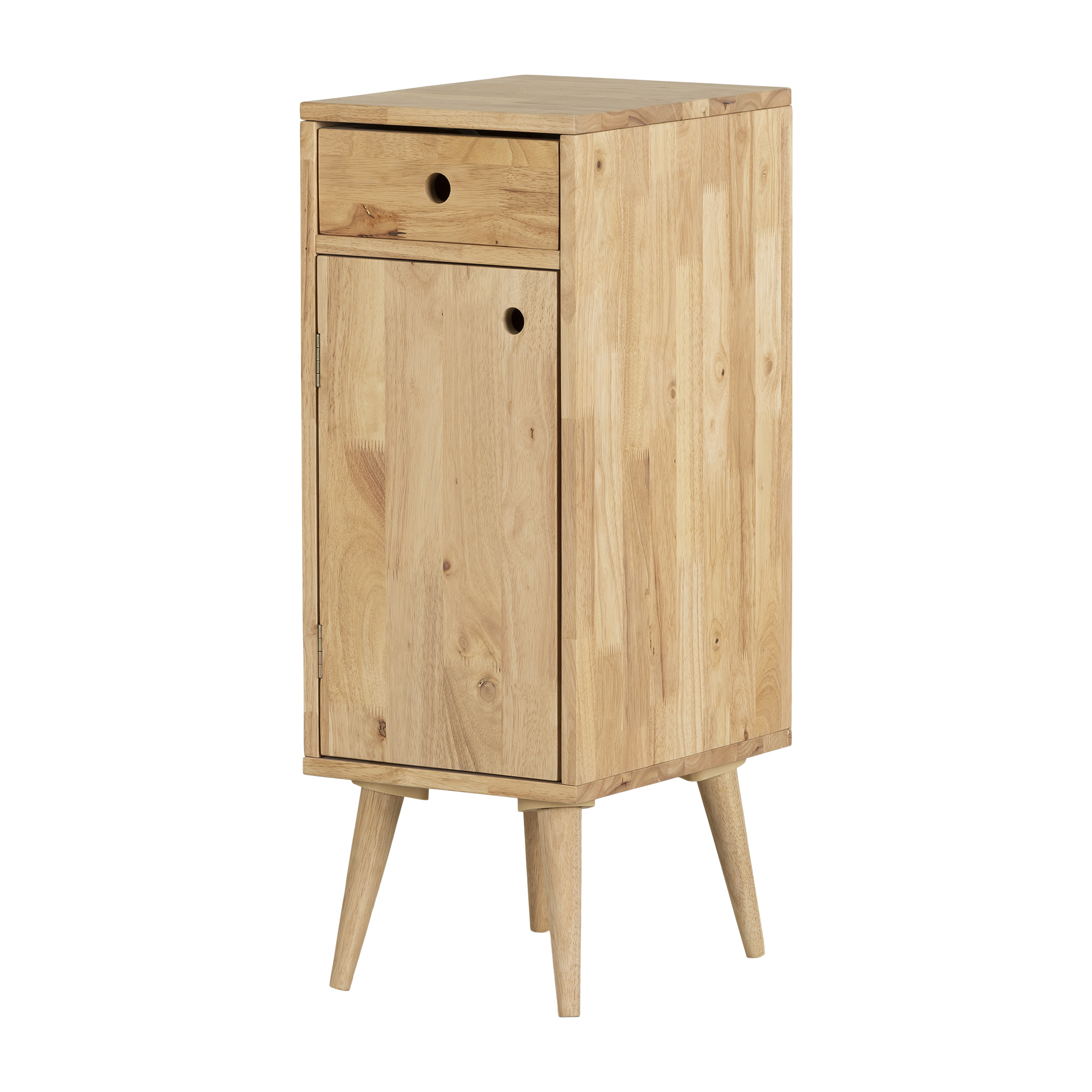 Kodali Solid Wood Storage Unit Natural Wood - Walmart.com
