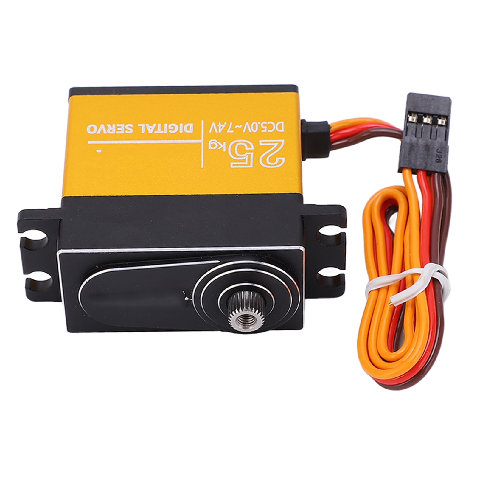 Servo, Servo RC de 25 KG, Servo de aluminio resistente al agua, Servo ...