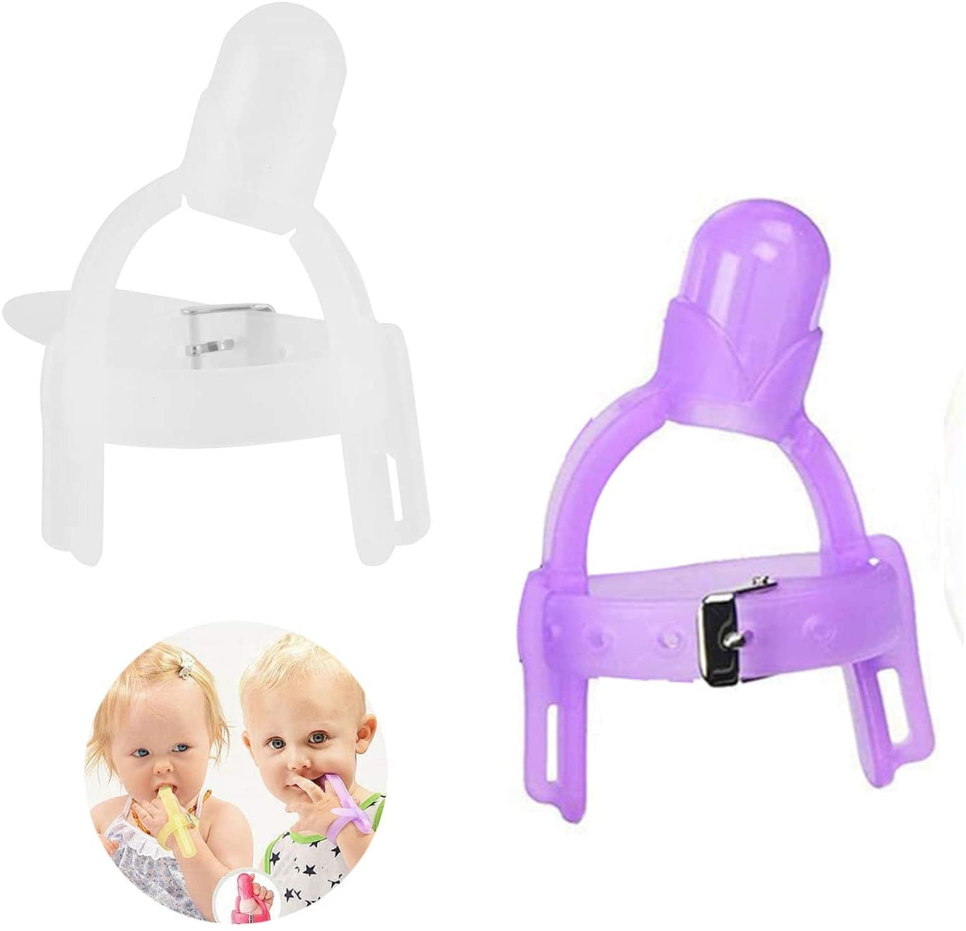 Thumb Sucking Stop - 2 Pack, Baby Thumb Sucking Finger Guard Children ...