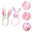 BESTYASH 2Pcs Rabbit Ears Headband Assorted Color Photo Prop for Women ...