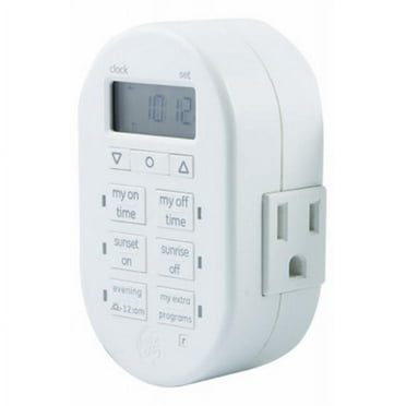 myTouchSmart Wireless Programmable Timer with Remote, 2-Outlet, 35167 ...