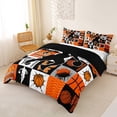 Castle Fairy Sport Basketball Gamer Duvet Cover King, Geometric Grid ...