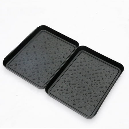 Multi-purpose Boot Mat Tray Black Boot Mat Tray Indoor Outdoor Boot ...