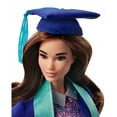 Barbie Graduation Day Cap & Gown Doll, Brunette Hair - Walmart.com