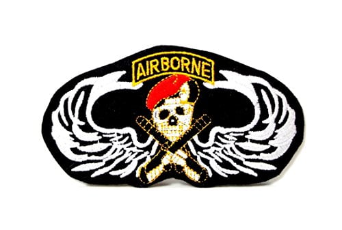 Airborne Army Special Forces Wings Embroidered Military Patch AKPM136 ...