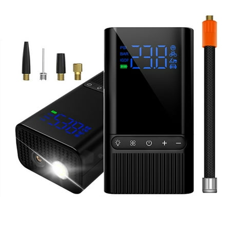 Air pump M09 Upgrade Version 4000mAh Car Tire Inflator Wireless Digital ...