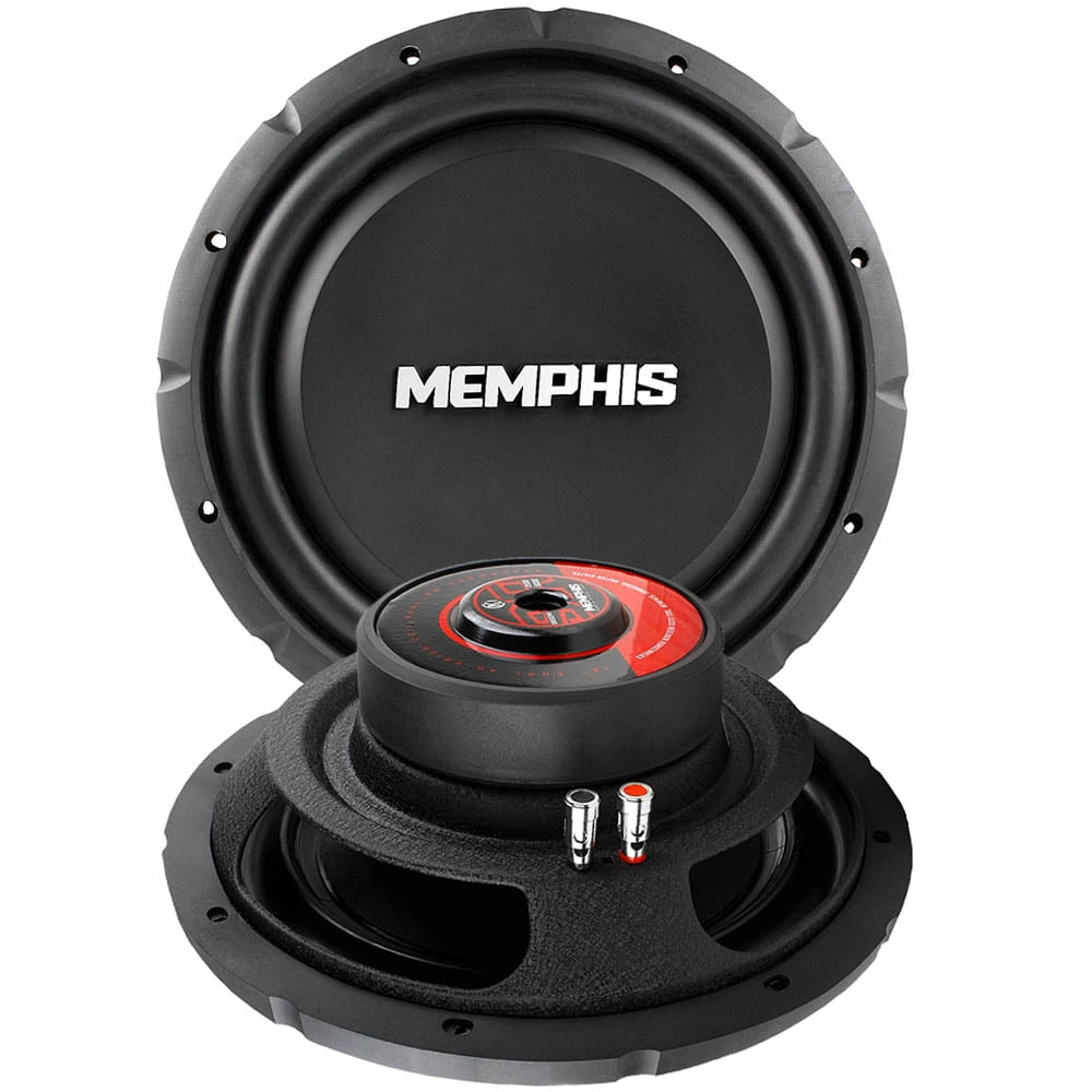 Memphis Shallow 12" Subwoofers 500W Dual 4 Ohm Street Reference ...