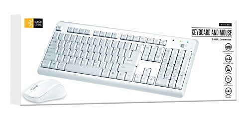 Bytech CLKBWS103WT Wireless Keyboard Mouse Combo - Walmart.com