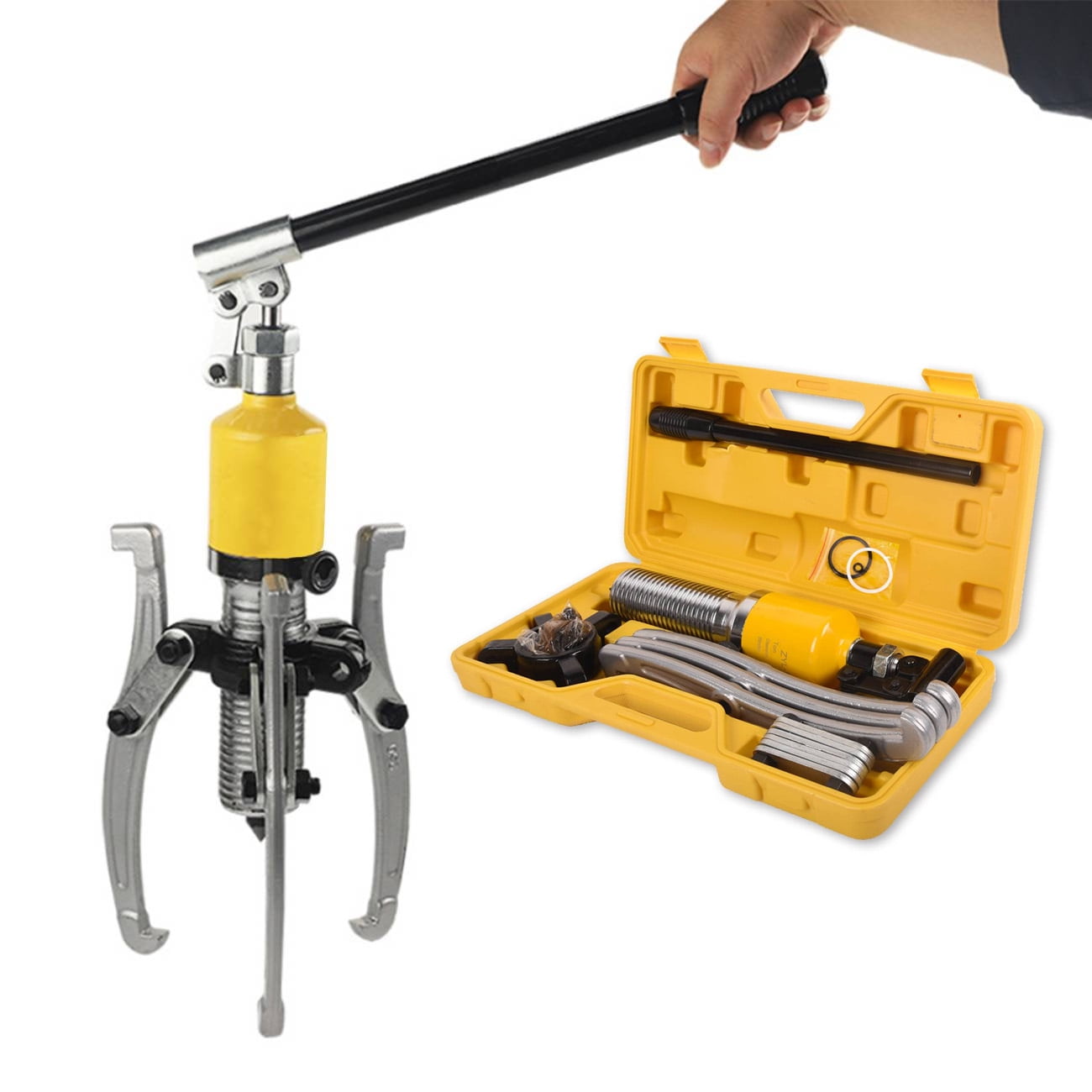 Dawot 15 Ton Hydraulic Gear Puller, 4"- 12" Hydraulic Puller Separator ...