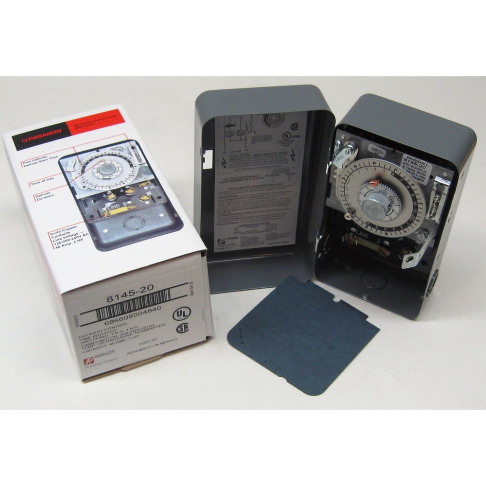 Paragon 8145-20 Defrost Control Commercial Refrigeration Timer ...