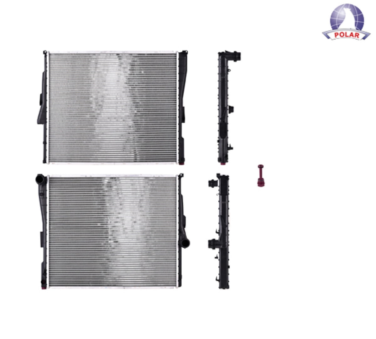 Radiador de Agua BMW X3 2004 A 2006 L4 2.5L Aut Soldado Polar | Walmart ...