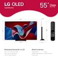 Open Box LG 55 Inch Class OLED evo C4 Series Smart TV 4K Processor ...
