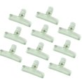 10Pcs Clear Acrylic Clip File Paper Clamps for Craft Bag Photo Drawing ...