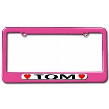 Be My Lobster, Love License Plate Tag Frame, Pink Color - Walmart.com