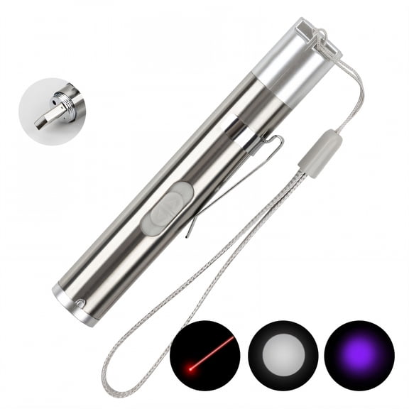 AUPERTO Laser Pointer for Cats USB Rechargeable, Cat Dog Interactive ...