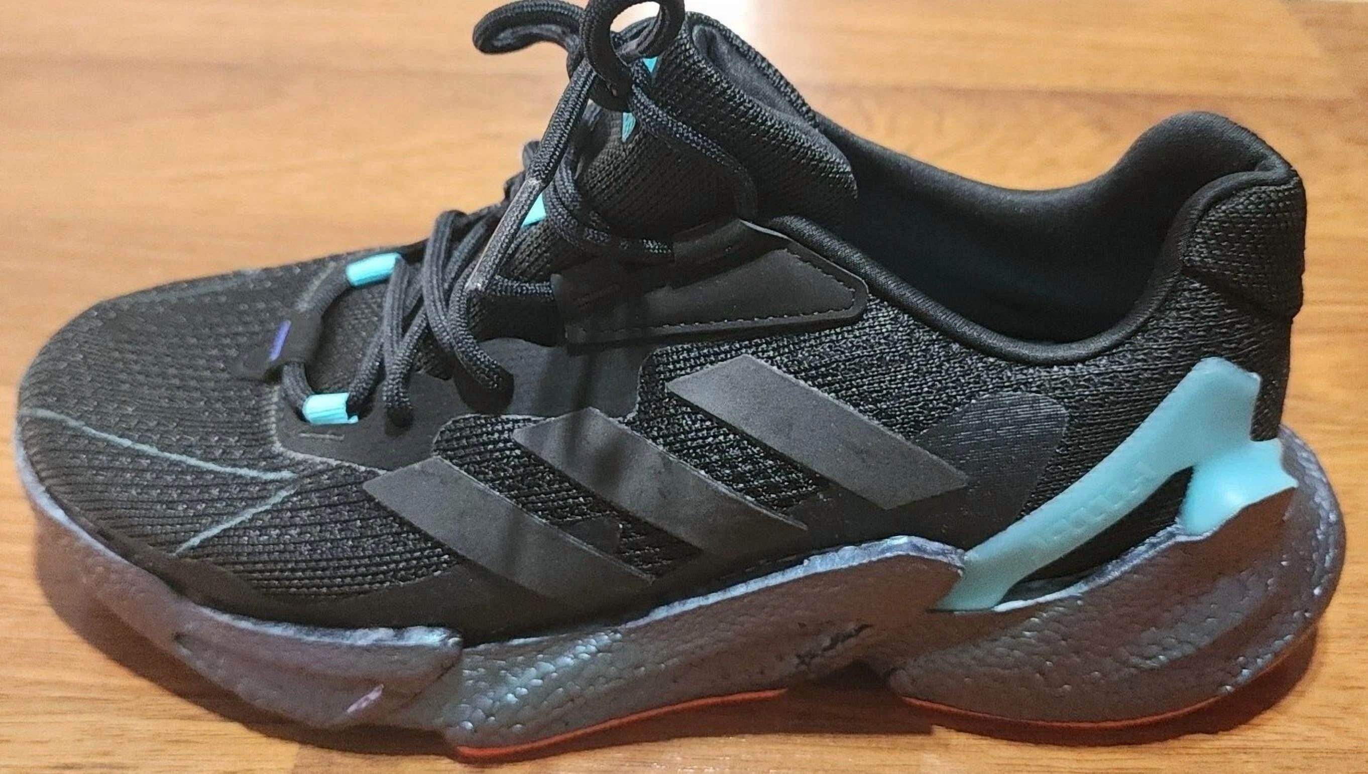 New Adi - das X9000L4 s23665 Athletic Running Shoes Black Iridescent ...