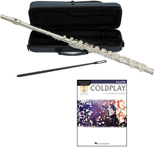 Coldplay Flute Pack - Includes Flute w/Case & Accessories & Coldplay Play Along Book - Walmart.com