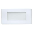 NICOR Lighting 10-Inch Glass Recessed Step Lighting Faceplate Cover for ...