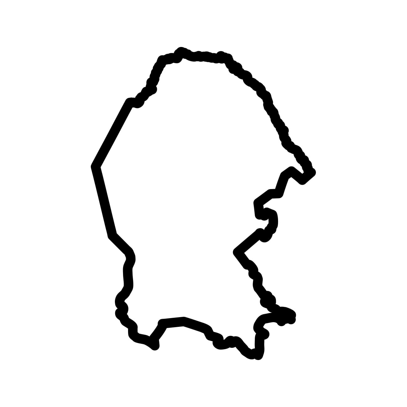 Coahuila State Shaped Sticker Decal Die Cut - Self Adhesive Vinyl - Weatherproof - Made in USA ...