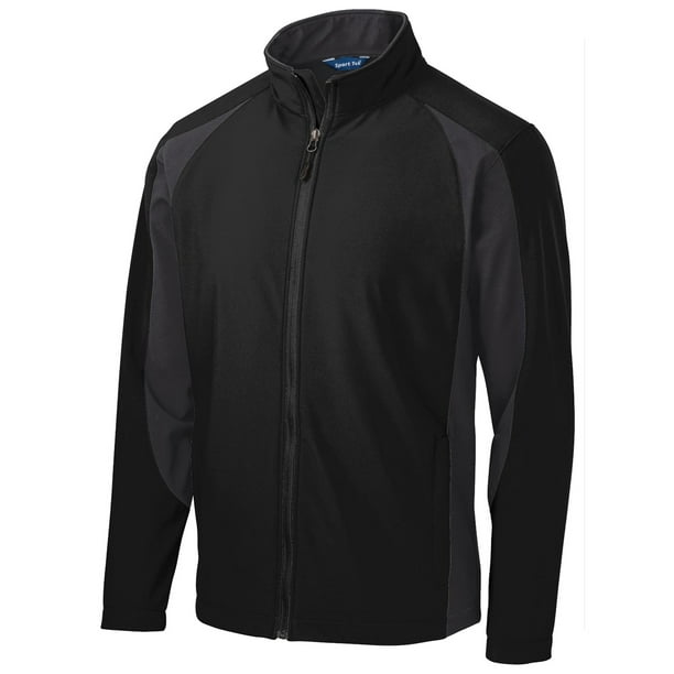Sport-Tek Men's Warm Colorblock Soft Shell Jacket - Walmart.com